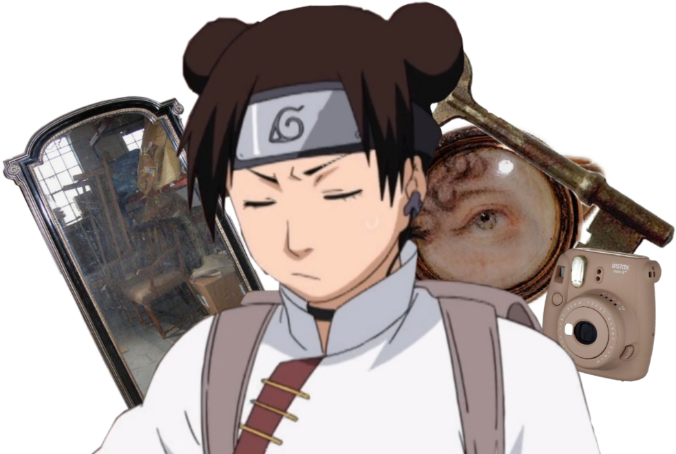 Tenten Sticker - Cartoon Clipart - Large Size Png Image - PikPng