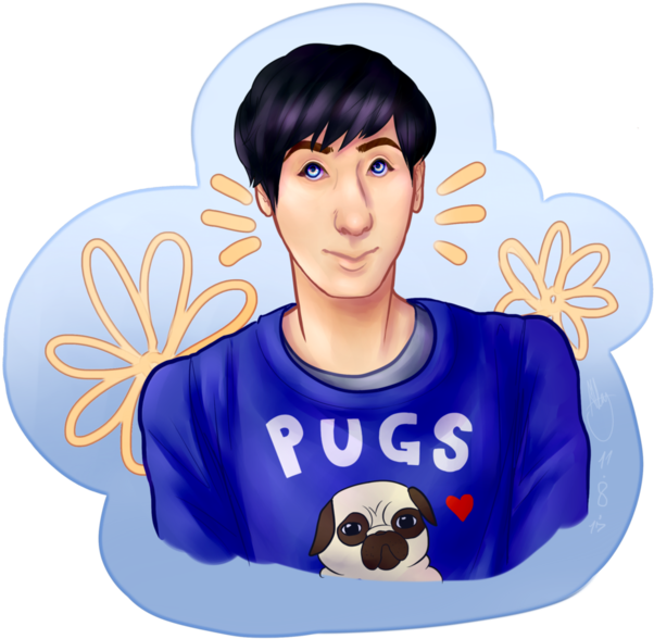 Amazingphil Transparent Dark - Illustration Clipart - Large Size Png ...
