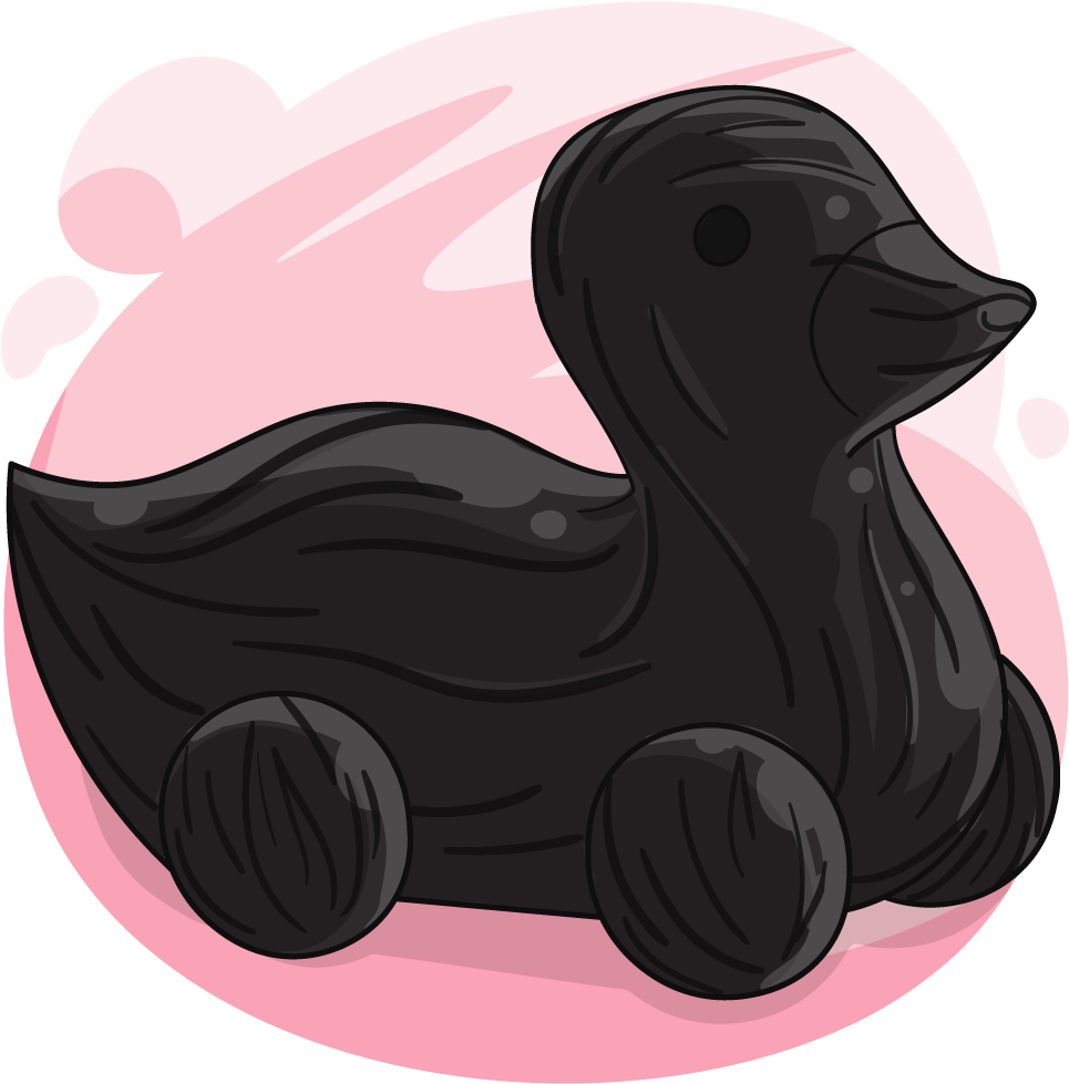 Black Duck - Companion Dog Clipart - Large Size Png Image - PikPng