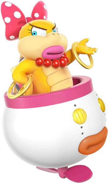 Super Smash Brothers - Mario Wendy Clipart - Large Size Png Image - PikPng