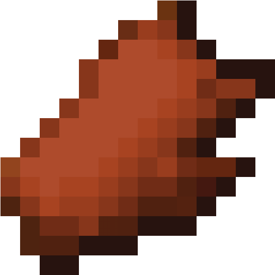 Minecraft Food Png - Rotten Flesh Minecraft Clipart - Large Size Png ...