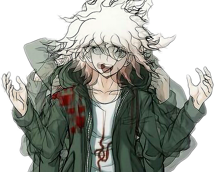 Komaeda Sticker - Nagito Komaeda Hope Clipart - Large Size Png Image - PikPng