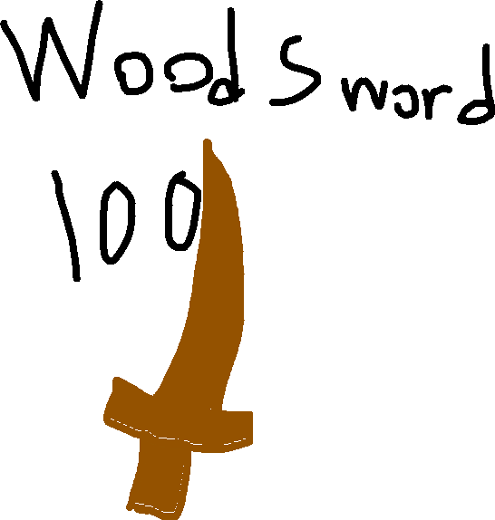 Wooden Sword - Drawing Clipart - Large Size Png Image - PikPng