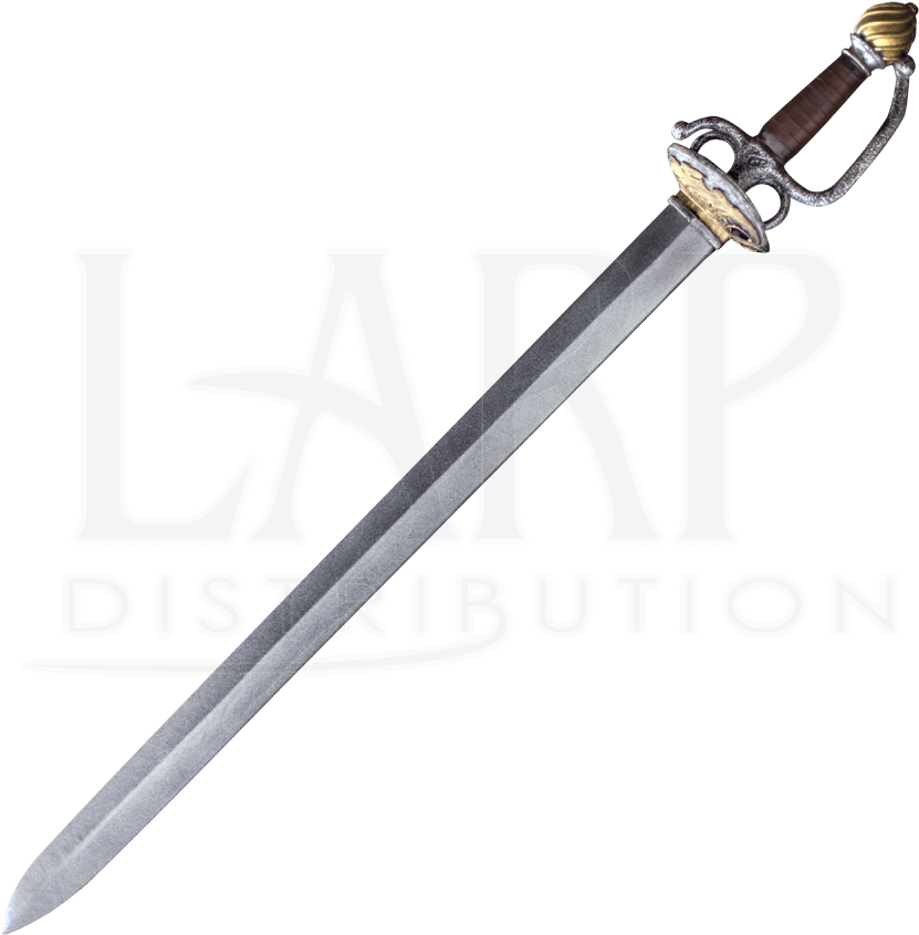 Musketeer Larp Small Sword - Sabre Clipart - Large Size Png Image - PikPng