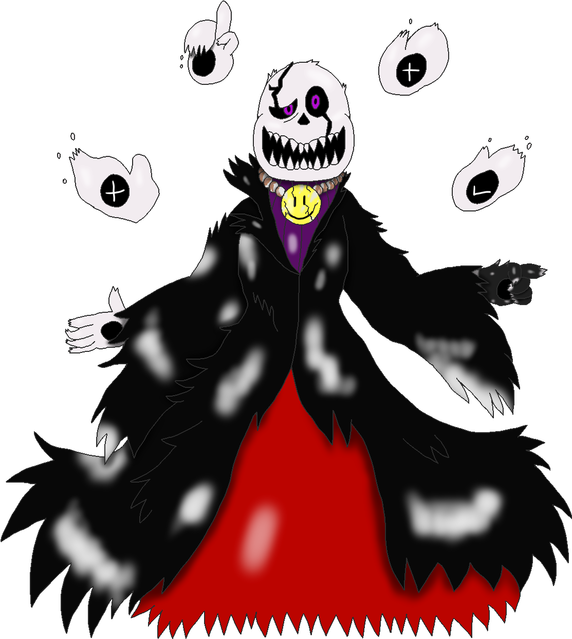 Wd Gaster By Alexerniyomoto - Illustration Clipart - Large Size Png ...