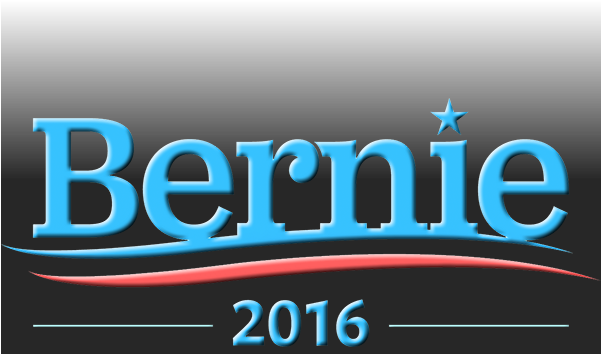Overlays - Bernie Sanders Presidential Campaign, 2016 Clipart - Large ...