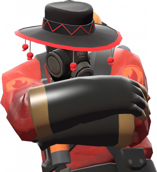 Download Flamboyant Flamenco Tf - Tf2 Pyro Hat Clipart - Large Size Png ...