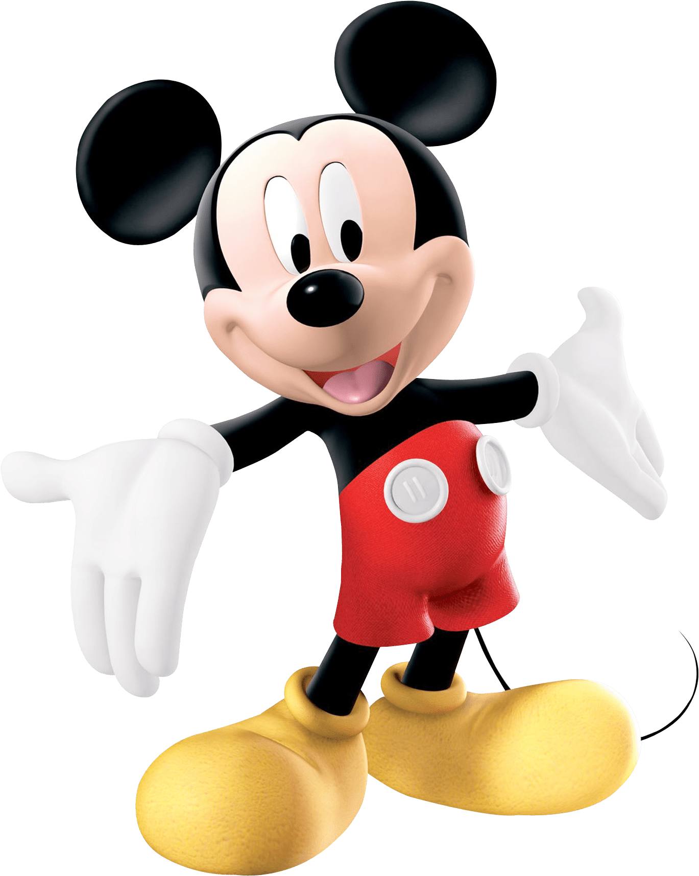 Mickey Mouse Transparent - Mickey Png Clipart - Large Size Png Image ...