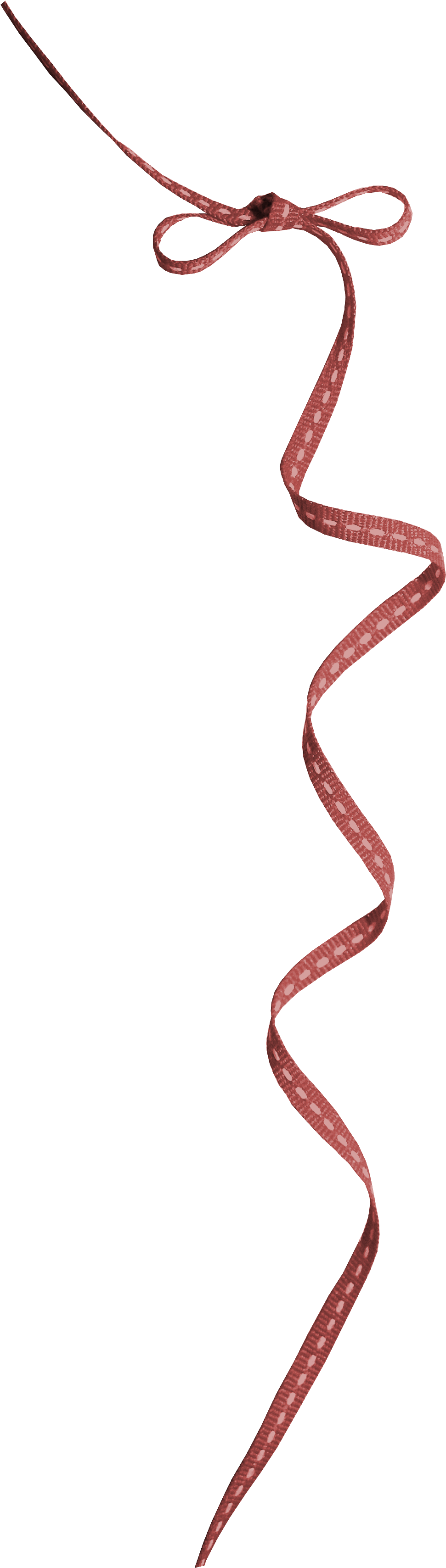 Redribbon - Png Curly Red Ribbon Clipart - Large Size Png Image - PikPng