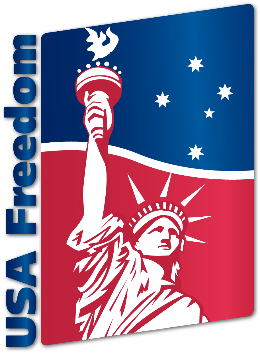 Usa Freedom Logo - Illustration Clipart - Large Size Png Image - PikPng