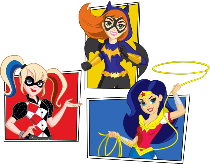 Super Hero Girls Png Dc Superhero Girl Png Clipart Large Size Png Image Pikpng