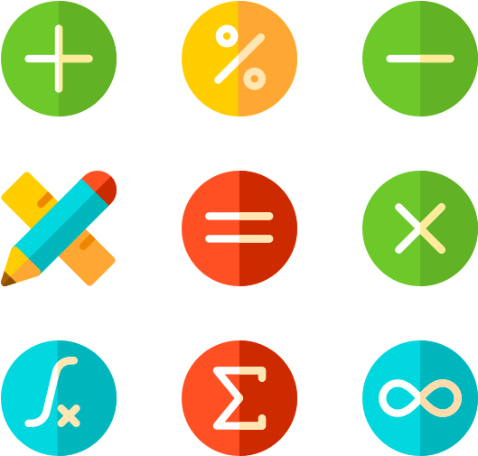 Math Symbols - 9th Grade Math Symbols Clipart - Large Size Png Image ...