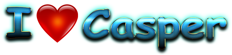 Casper Love Name Heart Design Png - Heart Clipart - Large Size Png ...