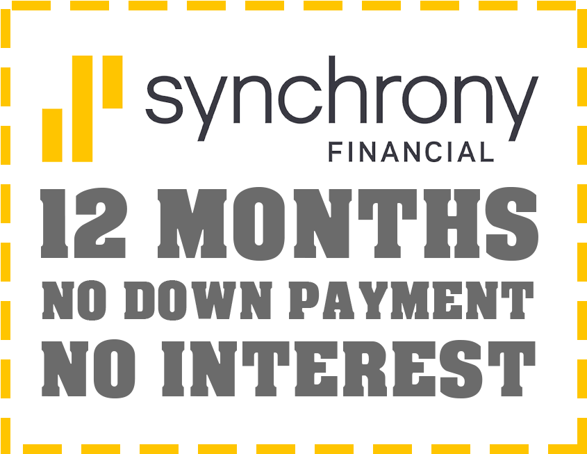 Financing By Synchrony Financial - Poster Clipart - Large Size Png ...