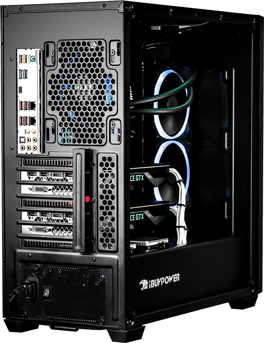 Ibuypower Trace 930 Back Clipart - Large Size Png Image - PikPng