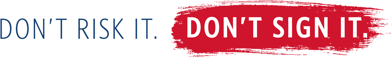 Don T Sign Clipart - Large Size Png Image - PikPng