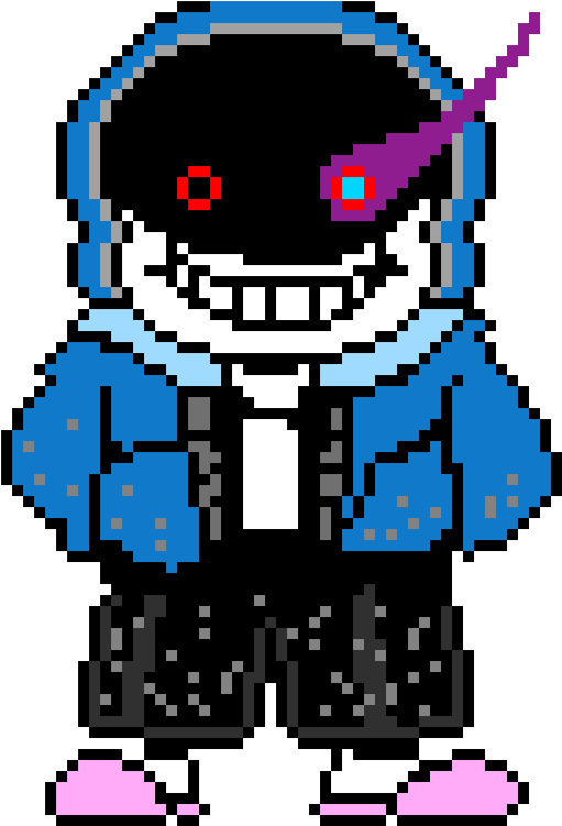 Murder/dust Sans Sprite - Sans Undertale Clipart - Large Size Png Image ...