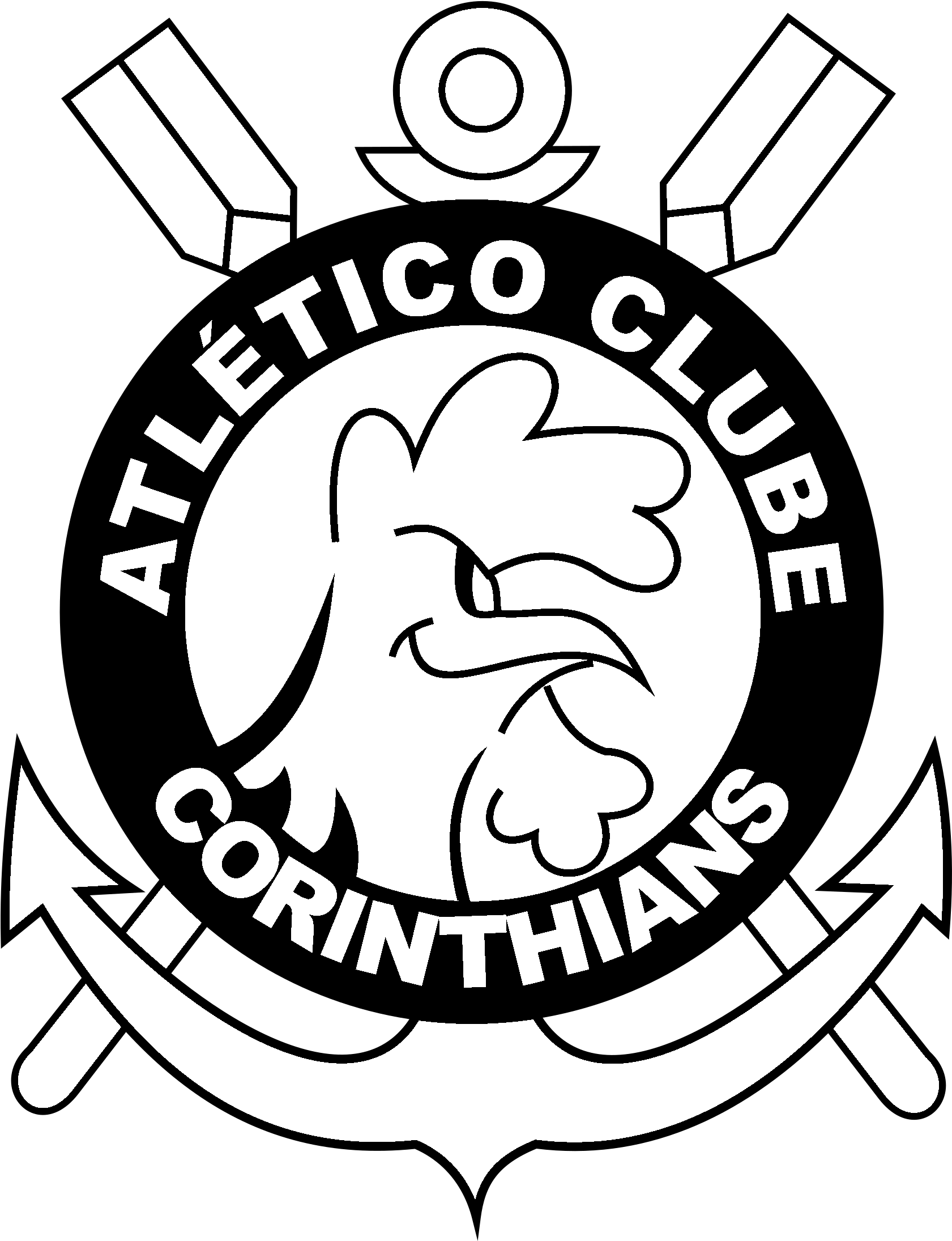 Download Atletico Clube Corinthians De Caico Rn 01 Logo Black ...