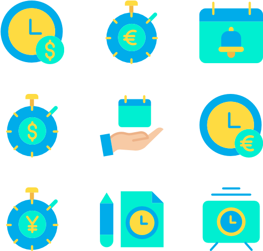 Time Management Clipart - Large Size Png Image - PikPng