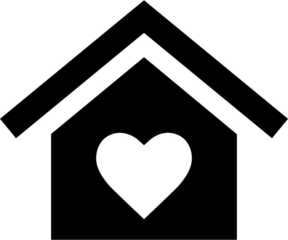 Png File Svg - Home Heart Icon Png Clipart - Large Size Png Image - PikPng