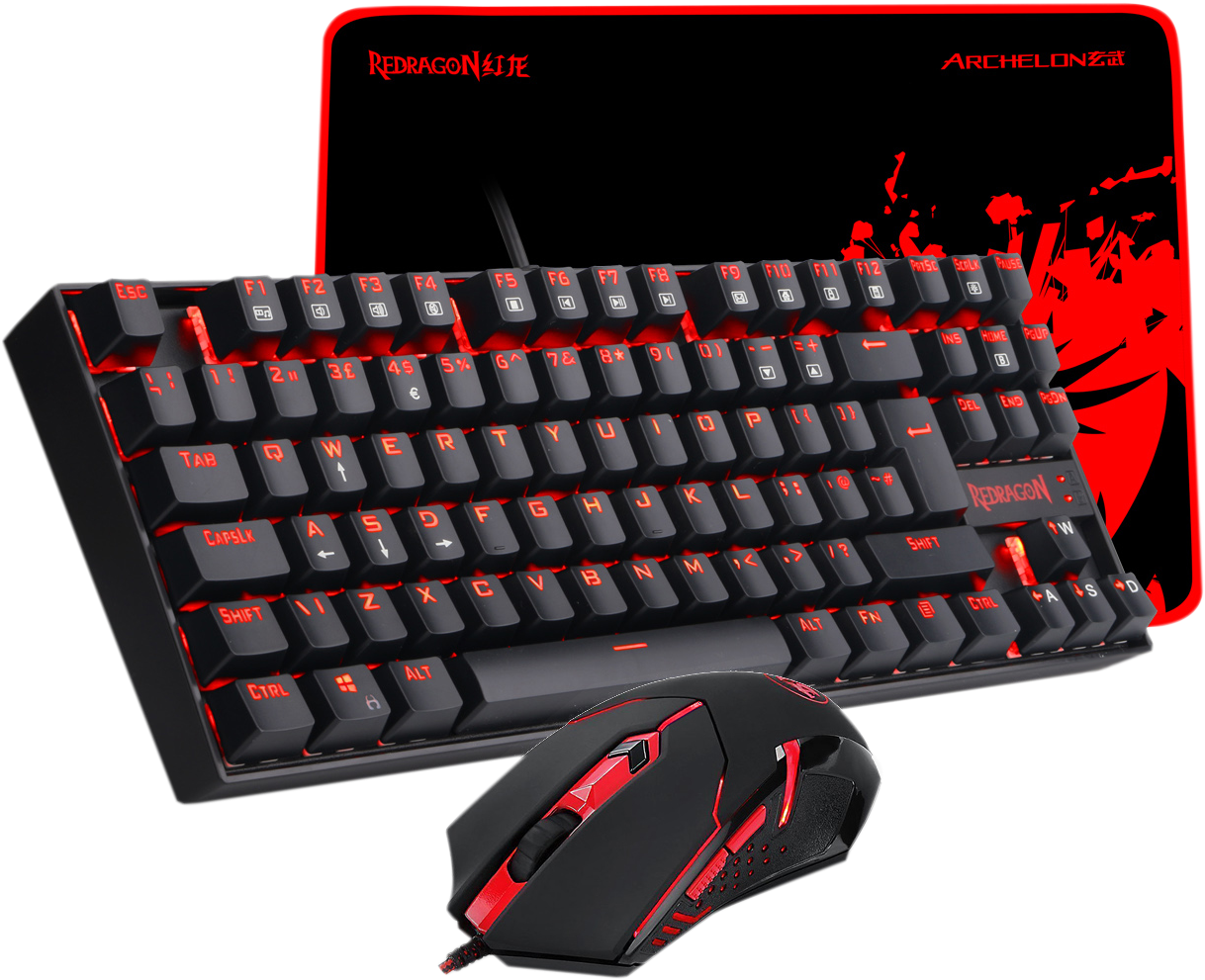 Download Redragon Gaming Keyboard And Mouse Plus Mouse Pad Combo ...