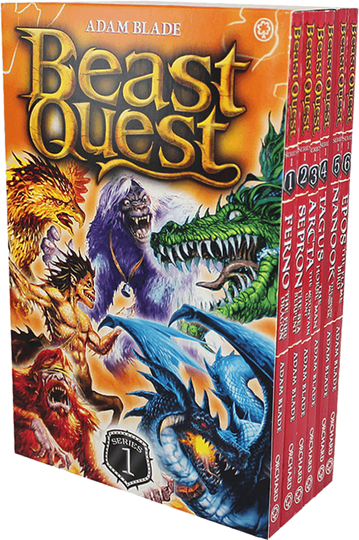 Books - Beast Quest Books Series 1 Clipart - Large Size Png Image - PikPng