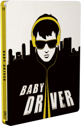 Baby Driver Logo Png - Baby Driver Steelbook Clipart - Large Size Png ...