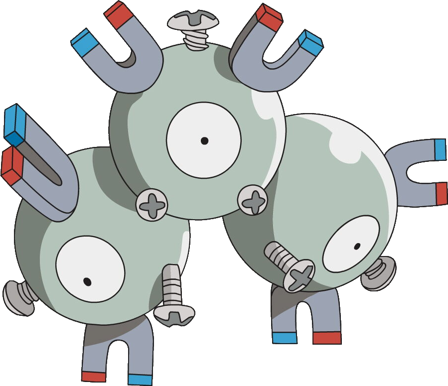 Magneton Png - Pokemon Magneton Clipart - Large Size Png Image - PikPng