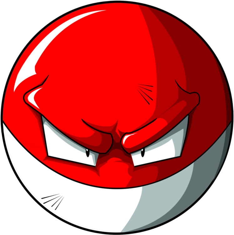 Voltorb Png Clipart - Large Size Png Image - PikPng