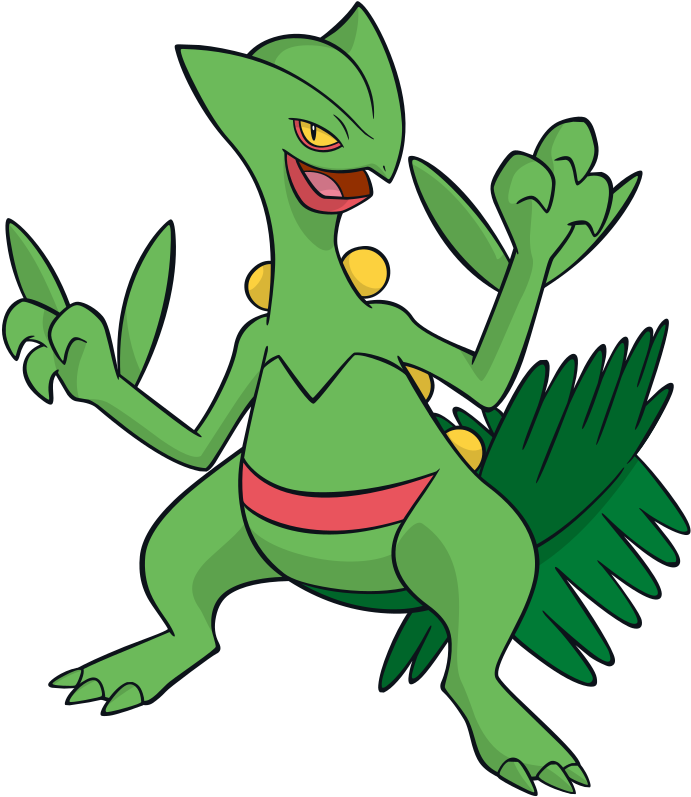 Sceptile Artwork - Sceptile Dream World Clipart - Large Size Png Image ...