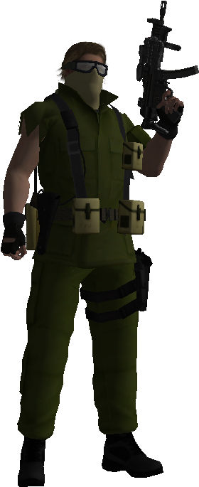 Machinegun Kid Mgs Clipart - Large Size Png Image - PikPng