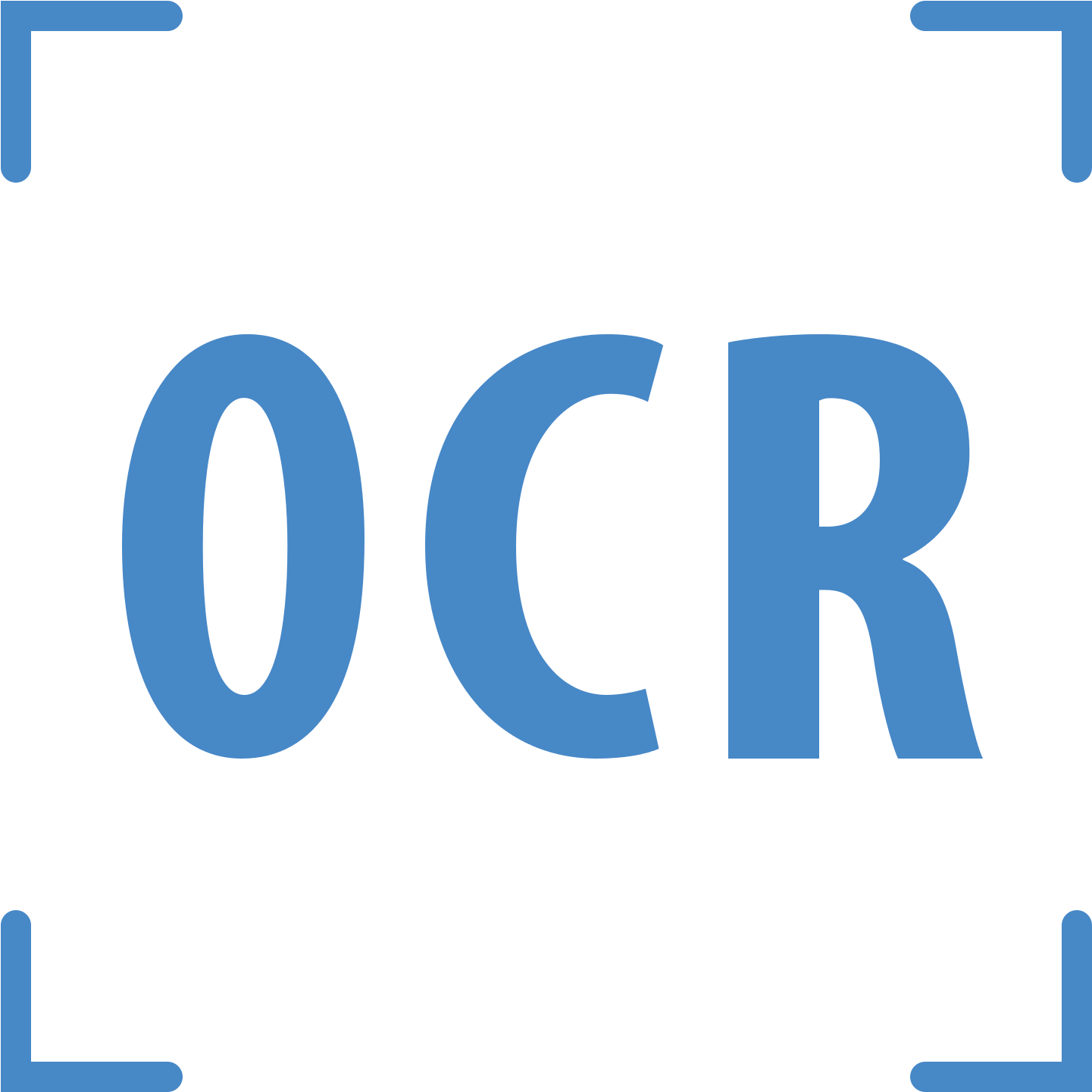 Ocr Icon Clipart - Large Size Png Image - PikPng