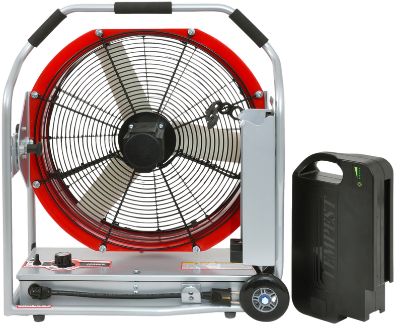 Electric Battery Fan For Firefighting E Fan Leader - Leader E Fan 18 ...