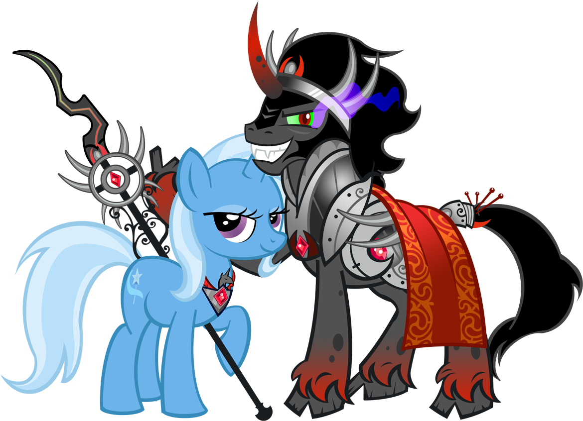 Sombra's New Reign - My Little Pony King Sombra Clipart - Large Size ...