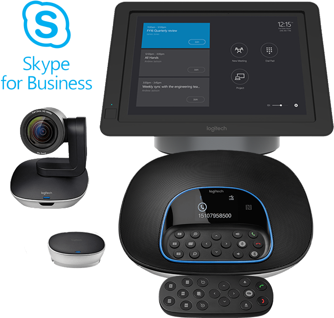 Contact Us - Logitech Skype For Business Clipart - Large Size Png Image ...
