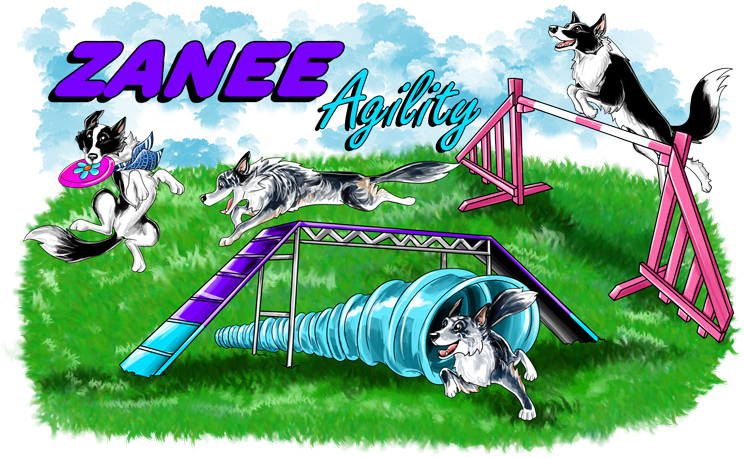 Dog Agility Cartoon Clipart - Large Size Png Image - PikPng