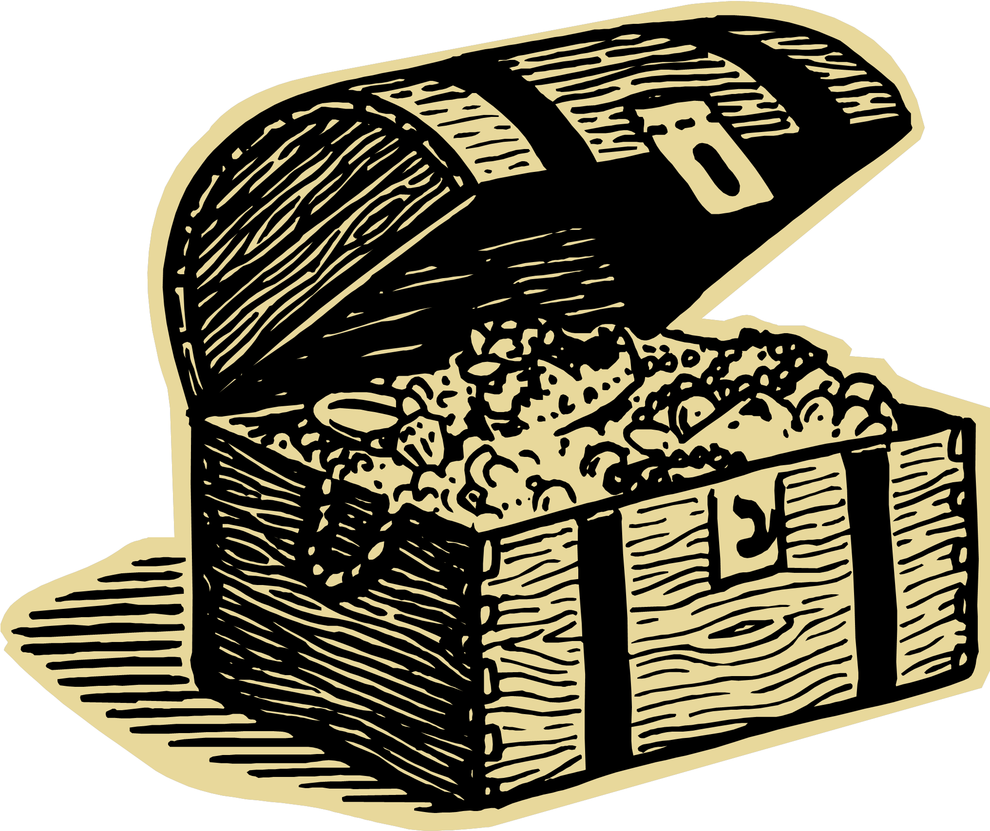 Chest Clipart Pile Treasure - Treasure Hunt Animated Gif - Png Download ...