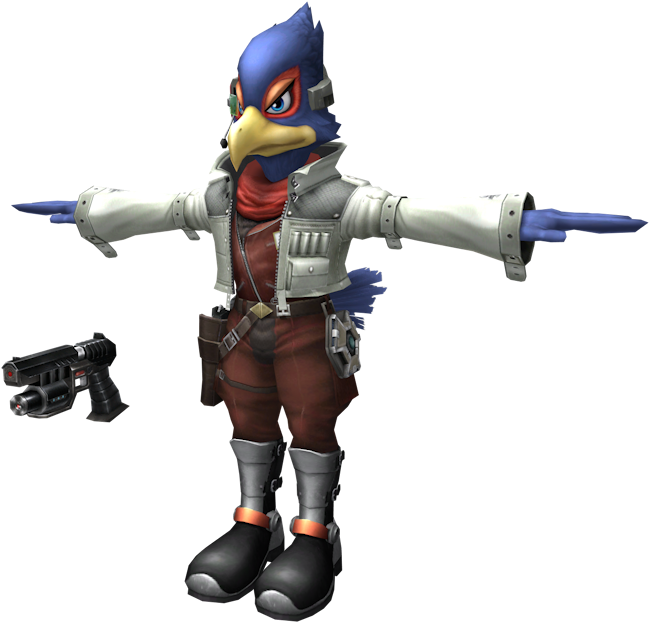 Falco Png - Smash Bros Falco Clipart - Large Size Png Image - PikPng