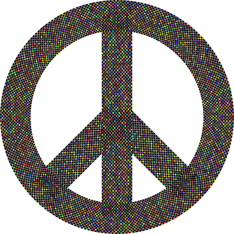 Peace Sign Pink , Png Download - Peace Symbol Clipart - Large Size Png ...