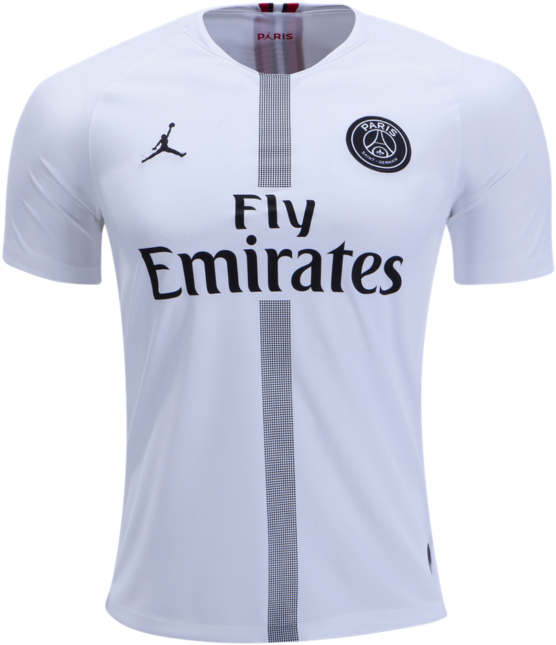 Psg3- - Paris Saint Germain Uniform Clipart - Large Size Png Image - PikPng