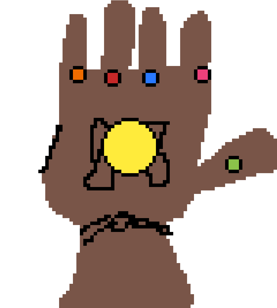 Infinity Gauntlet - Cartoon Clipart - Large Size Png Image - PikPng