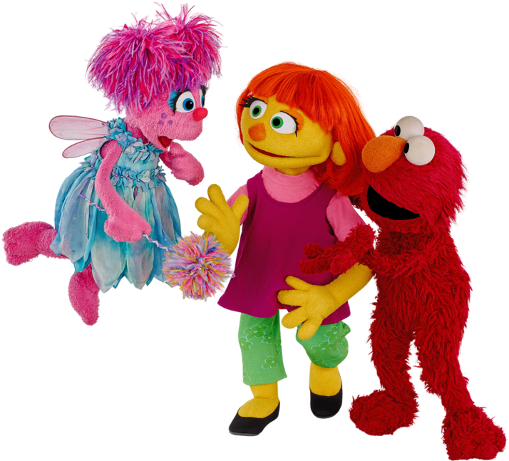 Download The Puppet In The Middle Of The Photo, "julia\ - Julia Sesame ...
