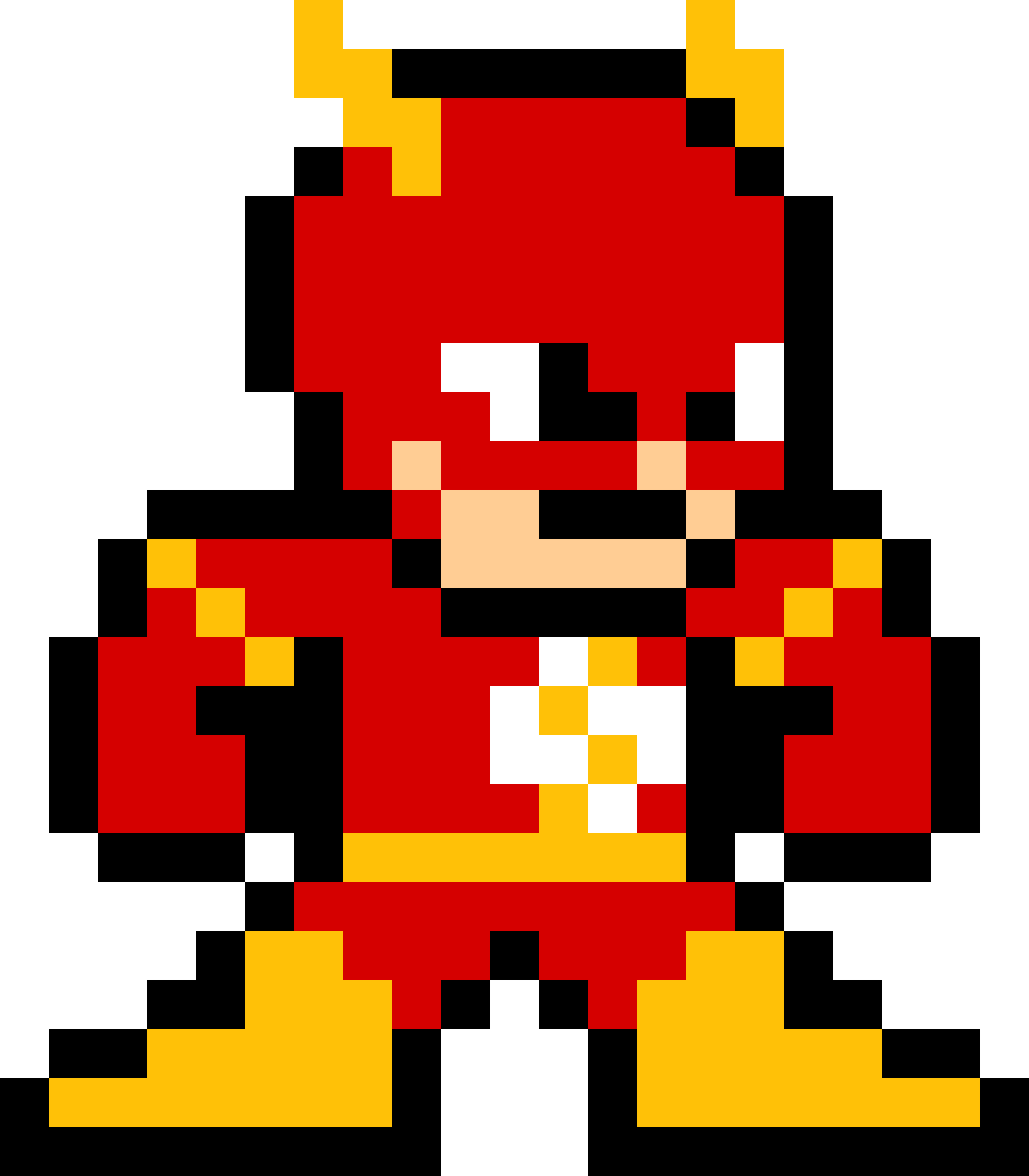 The Flash - Flash Minecraft Pixel Art Clipart - Large Size Png Image ...
