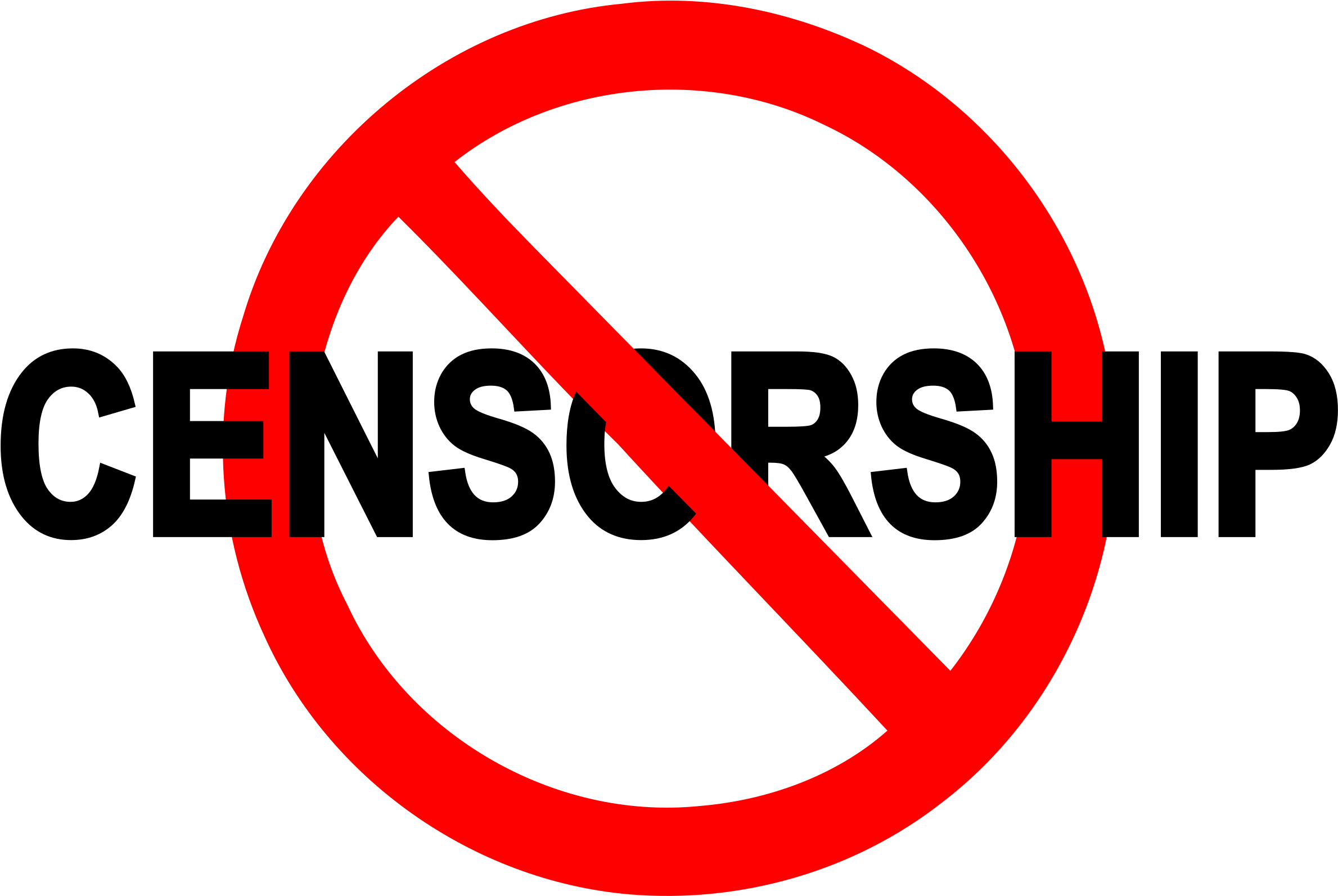Censored Sign Png - No Censorship Png Clipart - Large Size Png Image ...