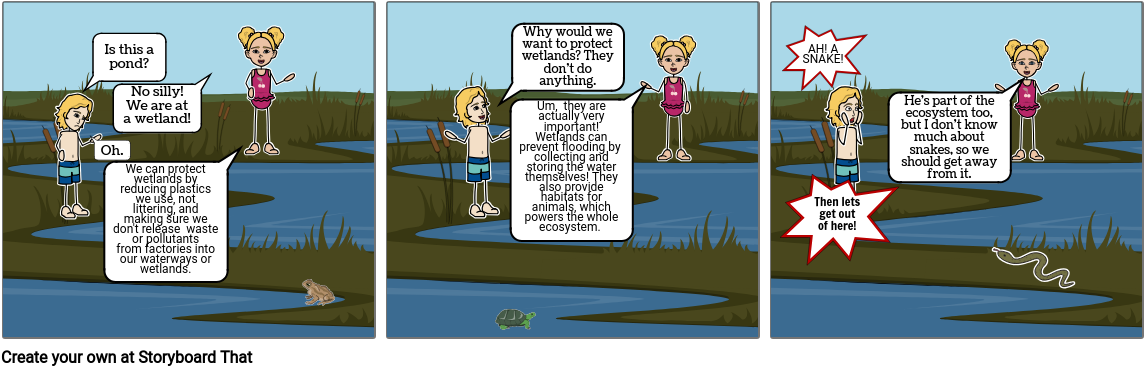 Wetlands Comic - Cartoon Clipart - Large Size Png Image - PikPng