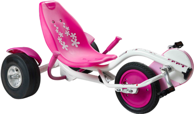 Y Rocker Pink - Y Rocker 3 Wheel Go Kart Clipart - Large Size Png Image ...