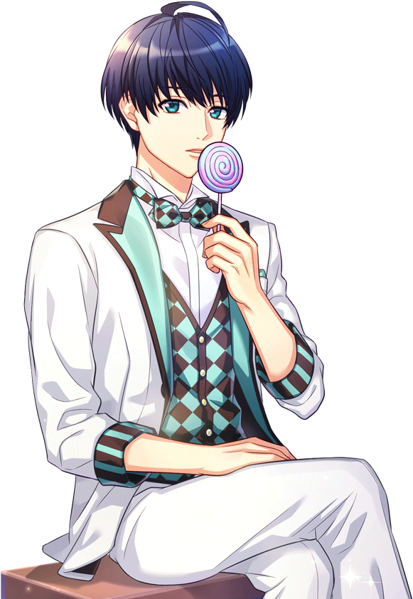 Tsumugi Serious Ssr Transparent - キャンディ 王子 A3 Clipart - Large Size Png Image - PikPng