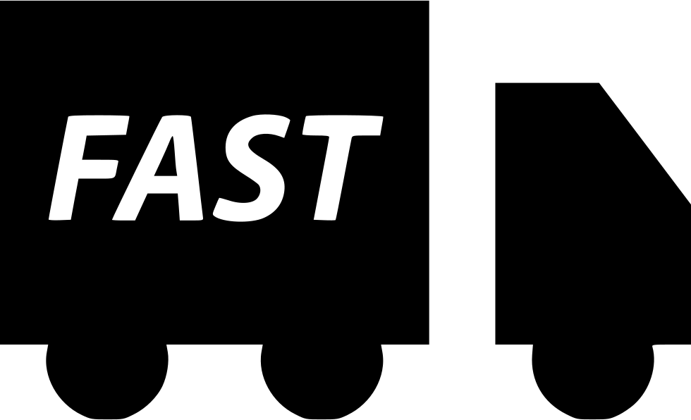 Fast Shipping Truck Shopping Comments - Fast Delivery Clipart - Large ...