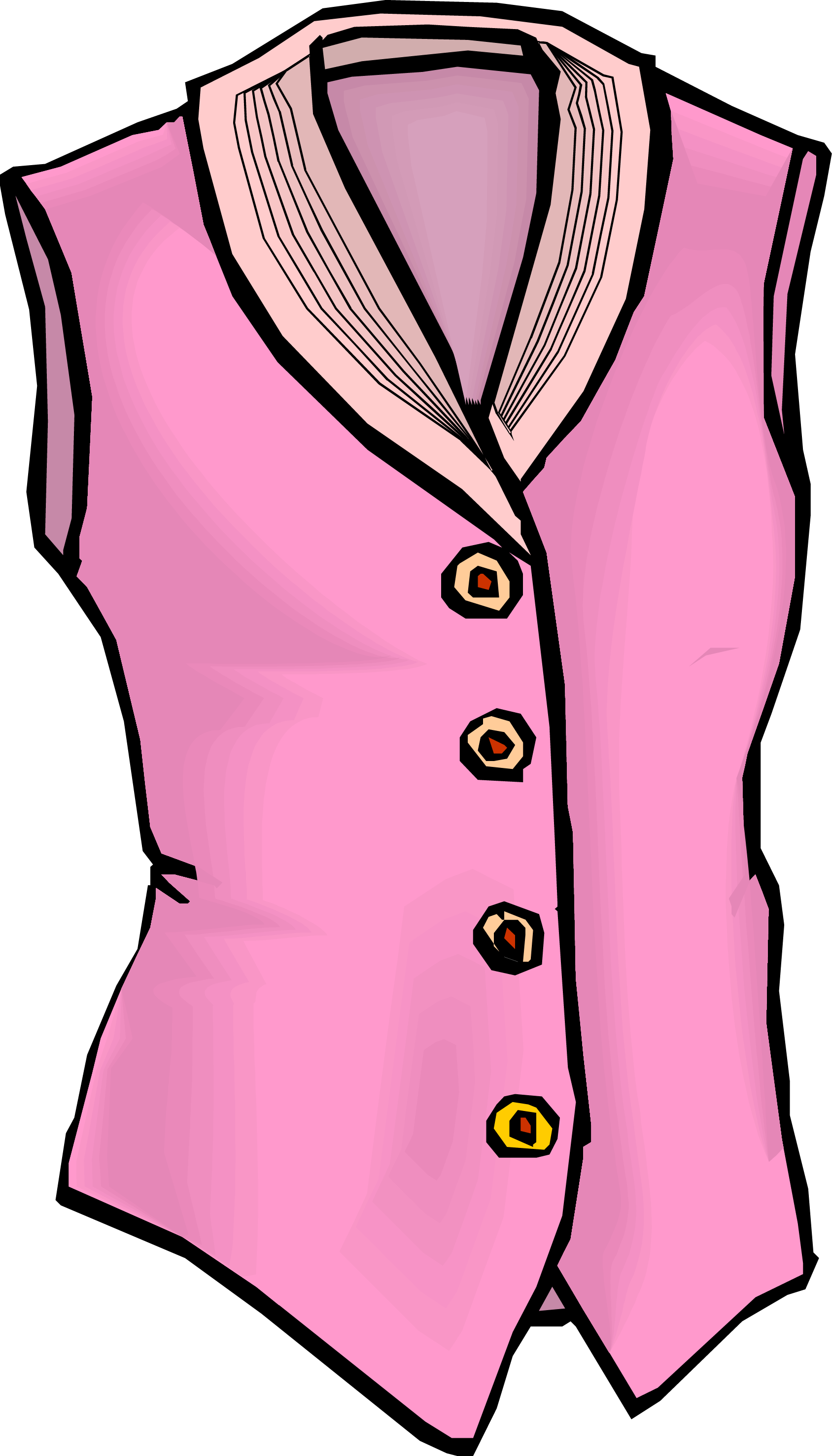 Blouse Clipart Png - Clothes Vest Clipart Png Transparent Png - Large ...
