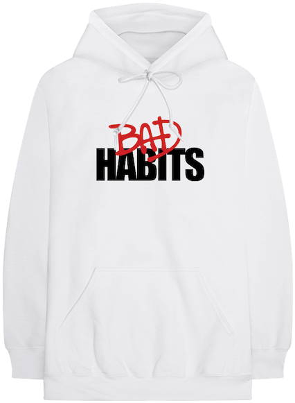 Image Credit - Biz3 - Bad Habits Nav Hoodie Clipart - Large Size Png ...